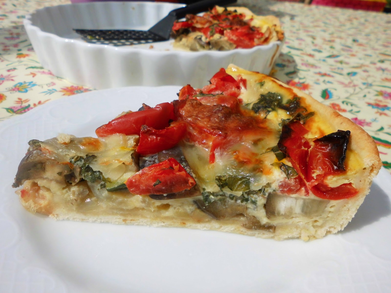 creaymme: Quiche met ratatouille
