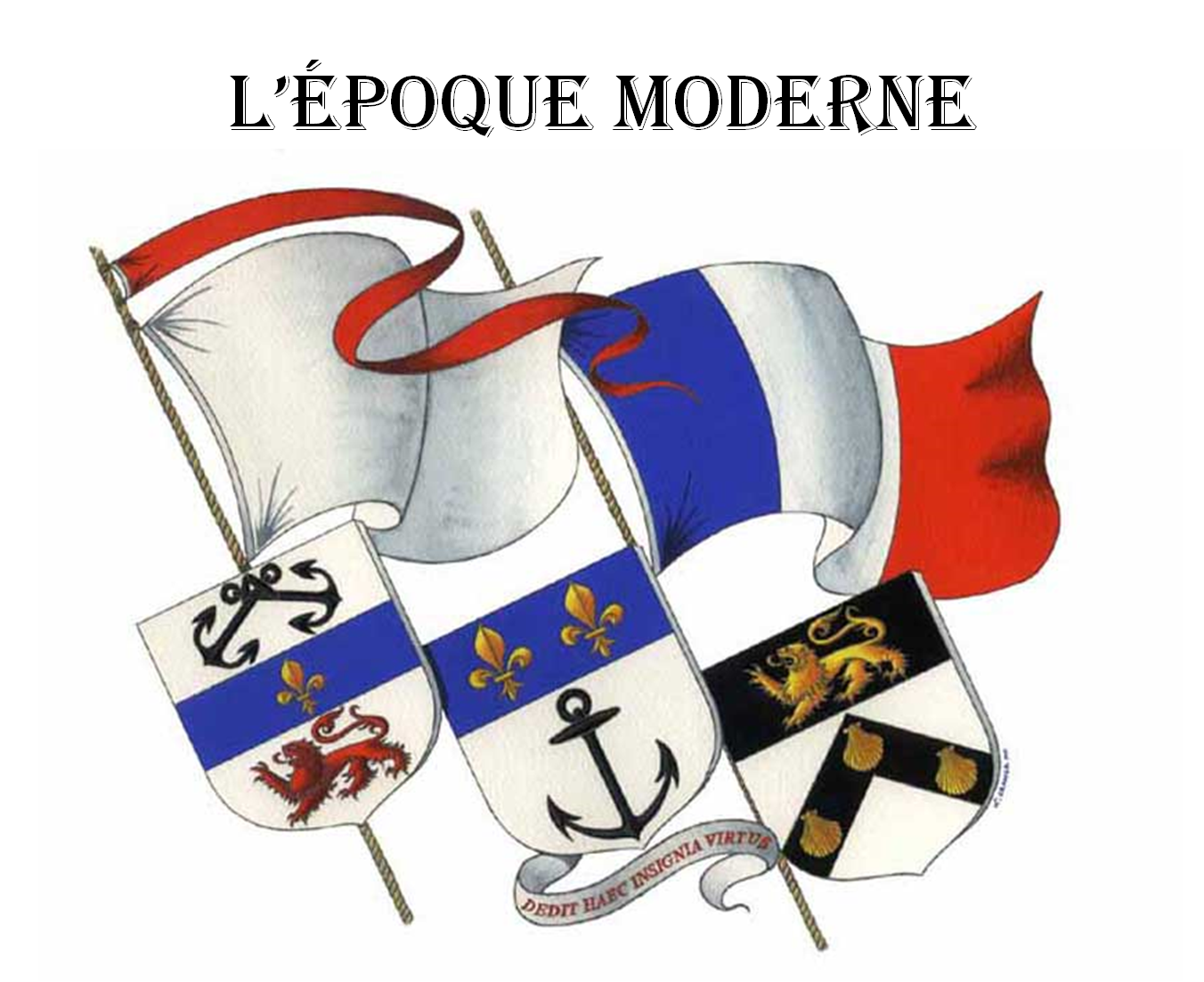 LE MONDE A L'EPOQUE: LES TEMPS MODERNES