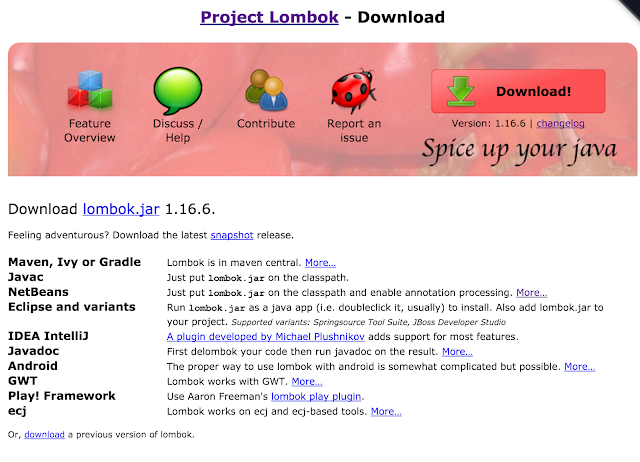 Lombok 설치하기 (Mac + Eclipse) - Uncle Bae's Story