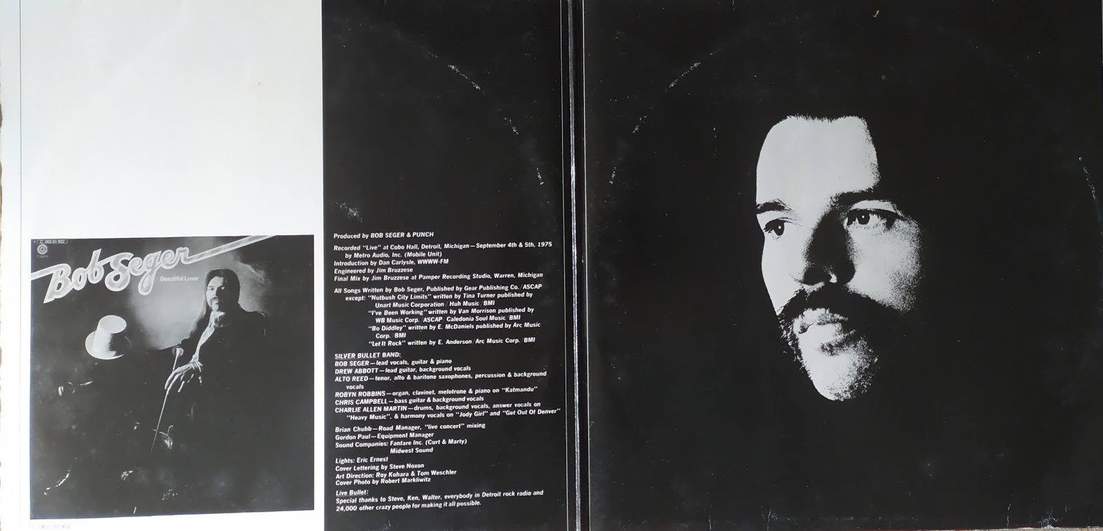 Bob Seger And The Silver Bullet Band - Live Bullet 1976 ( EMI- ELECTROLA)