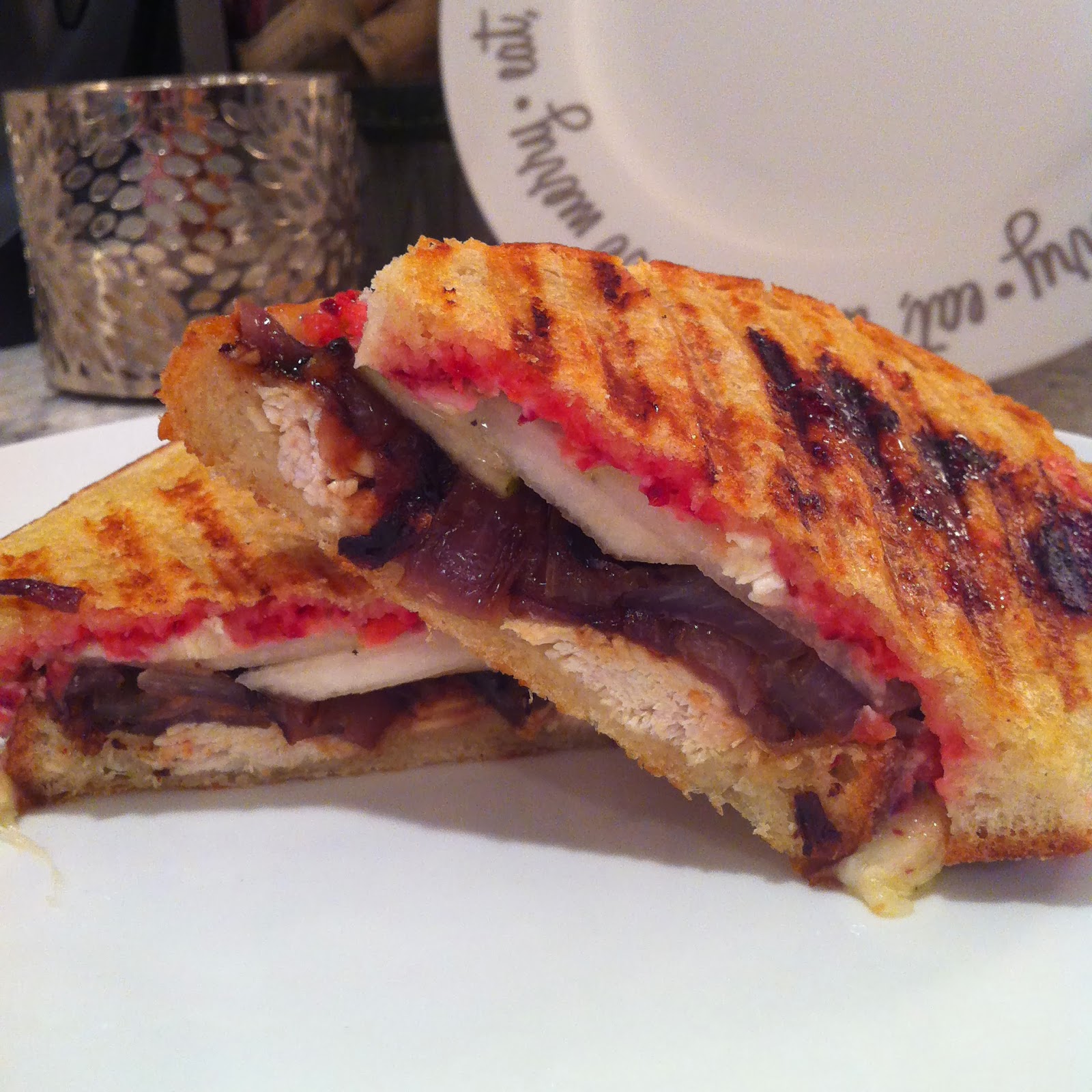 peace. love. & good food.: Turkey, Pear and Brie Paninis with ...