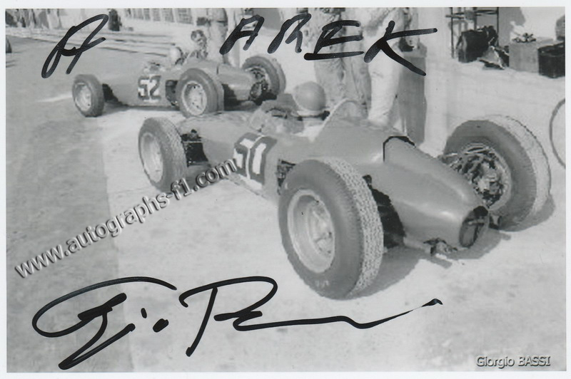 Autographs-F1: 507. Alberto COLOMBO + Giorgio BASSI