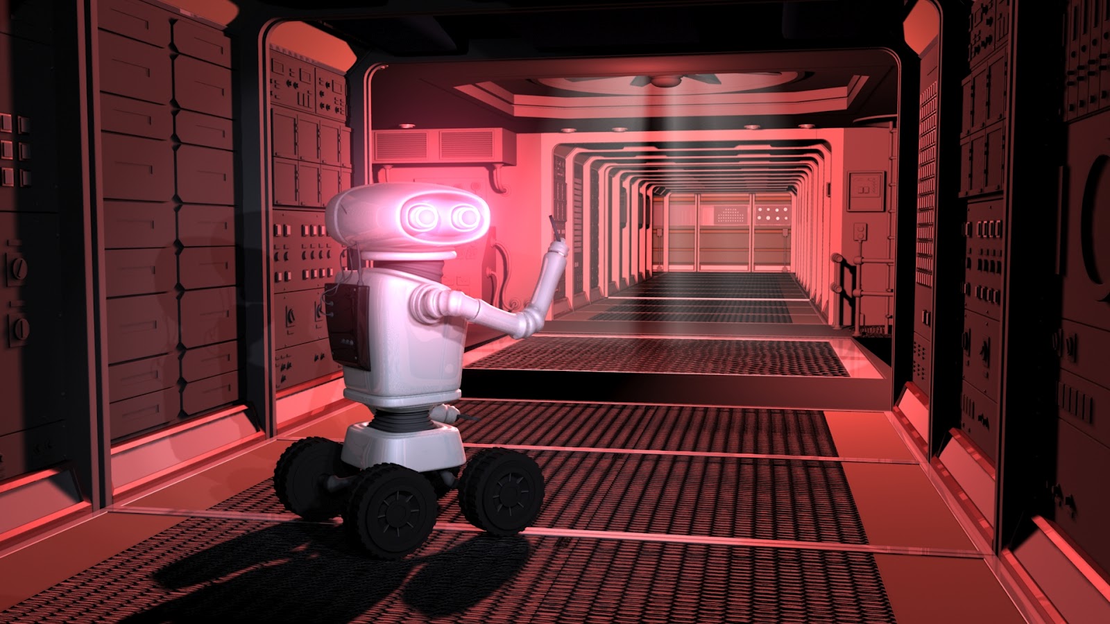 Modelado 3D: Robot con Texturas