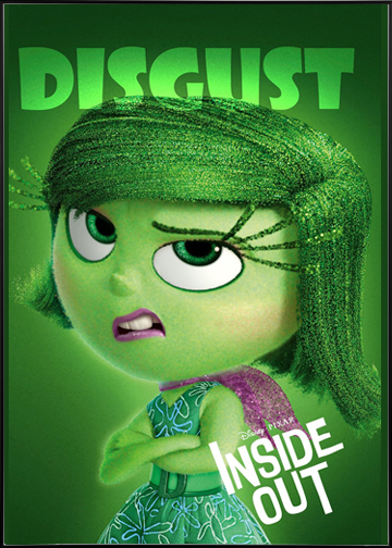 Inside Out (2015) - Character Disgust | Sale Posters Prints