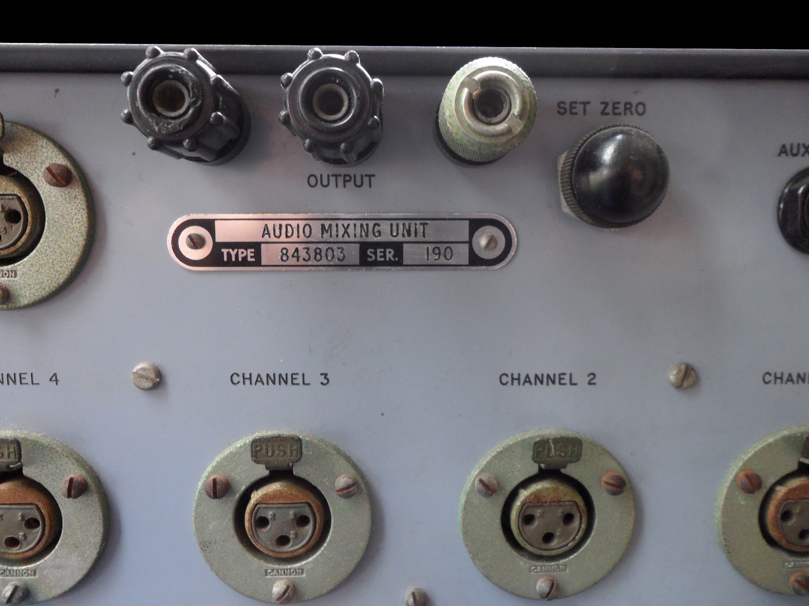Vintage Audio Workshop: Pye Germanium Transistor 4 Channel Mic Amp ...