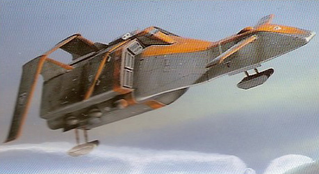 Alien Explorations: Nostromo concept inspired Battlehawk from Gerry ...