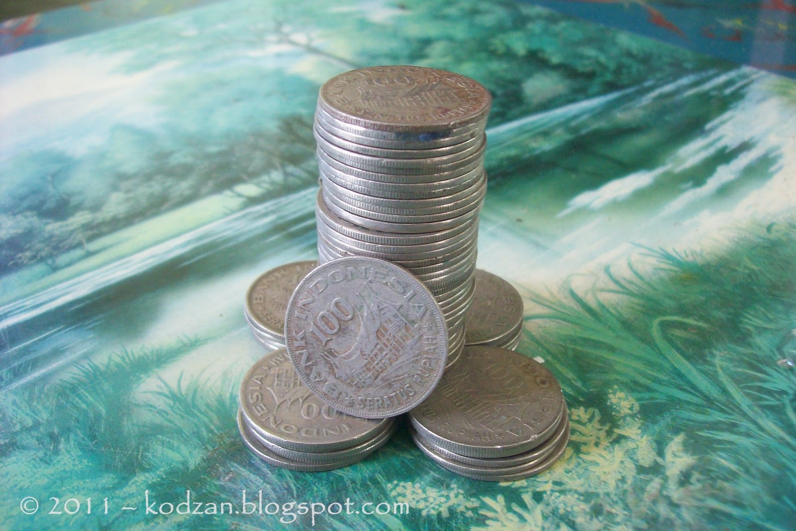 Uang Logam Indonesia Rp. 100,- (Seratus Rupiah) Tipis tahun 1978