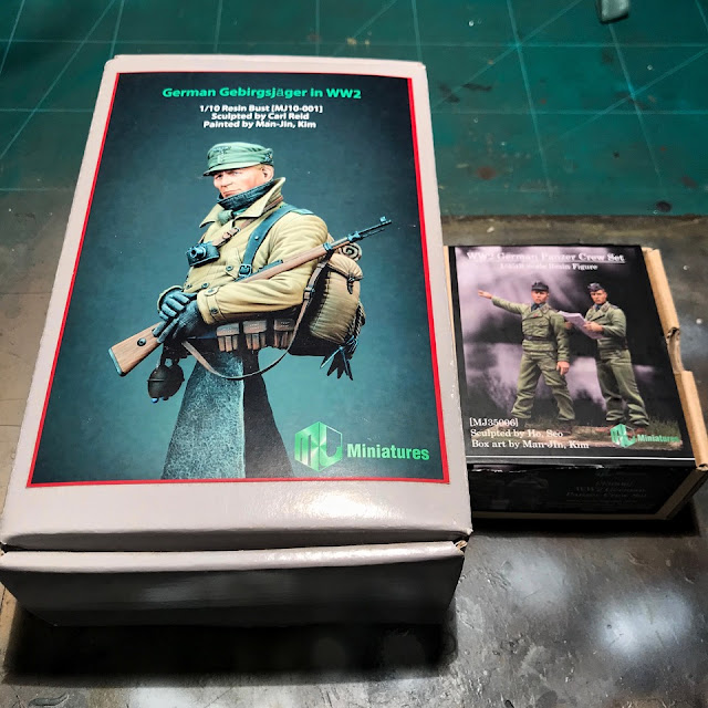 Review - MJ Miniatures Panzer Crew Set & Figure Line - Michigan Toy ...
