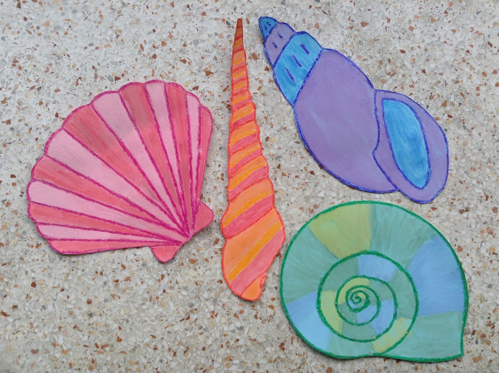 Paper Sea Shells