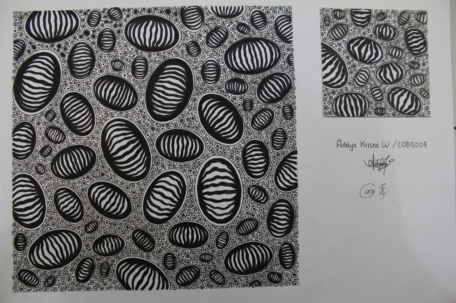 Nirmana biomorfik dwimatra - Desain Interior UNS