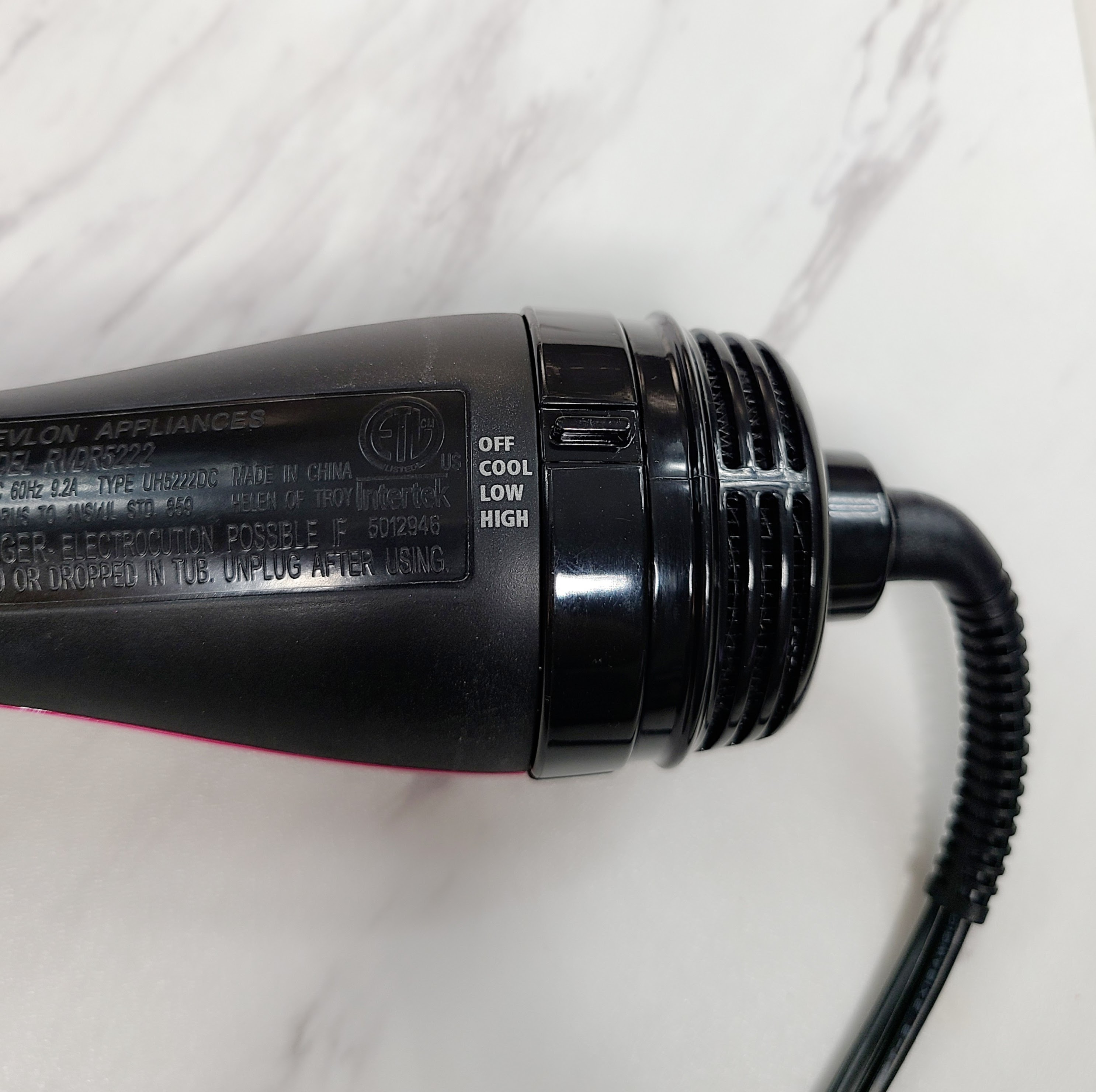 Leopard Lace and Cheesecake: Review: Revlon One-Step Volumizer Hair Dryer