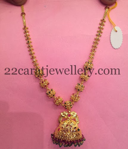 Very Simple Pretty Necklace - Jewellery Designs