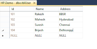 Create XML format of your existing Database Table and Show on GridView ...