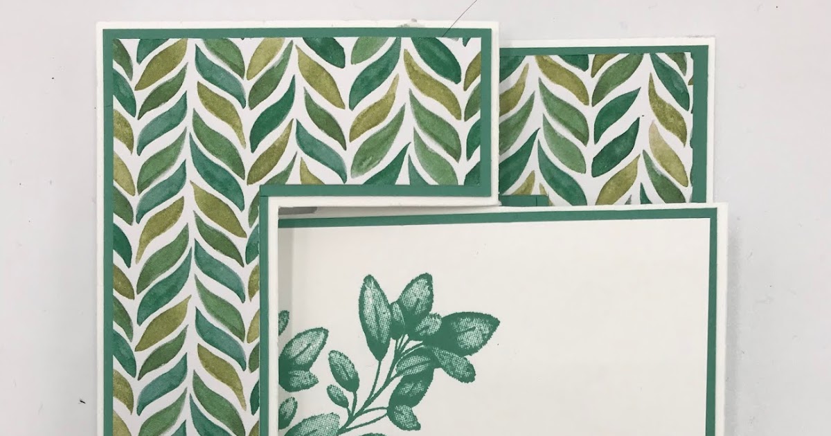 JD Papercrafts: Flip Fold Card using Stampin' Up's Forever Fern