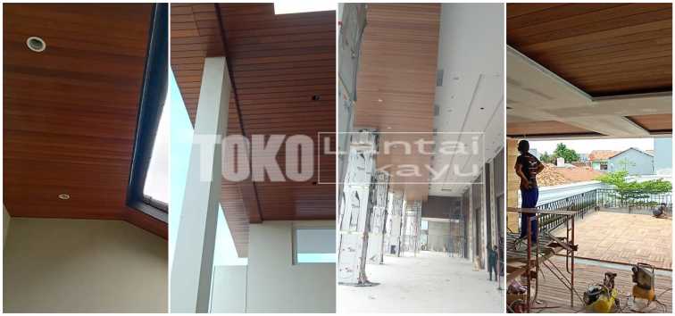 Harga Plafon Kayu Lambersering dan Biaya Pasang 2024 - Toko Lantai Kayu