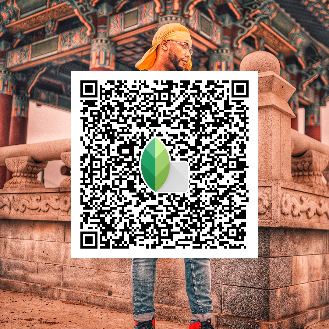 RSAO Editography : Snapseed QR Code Editing | QR Editing | RSAO Editography