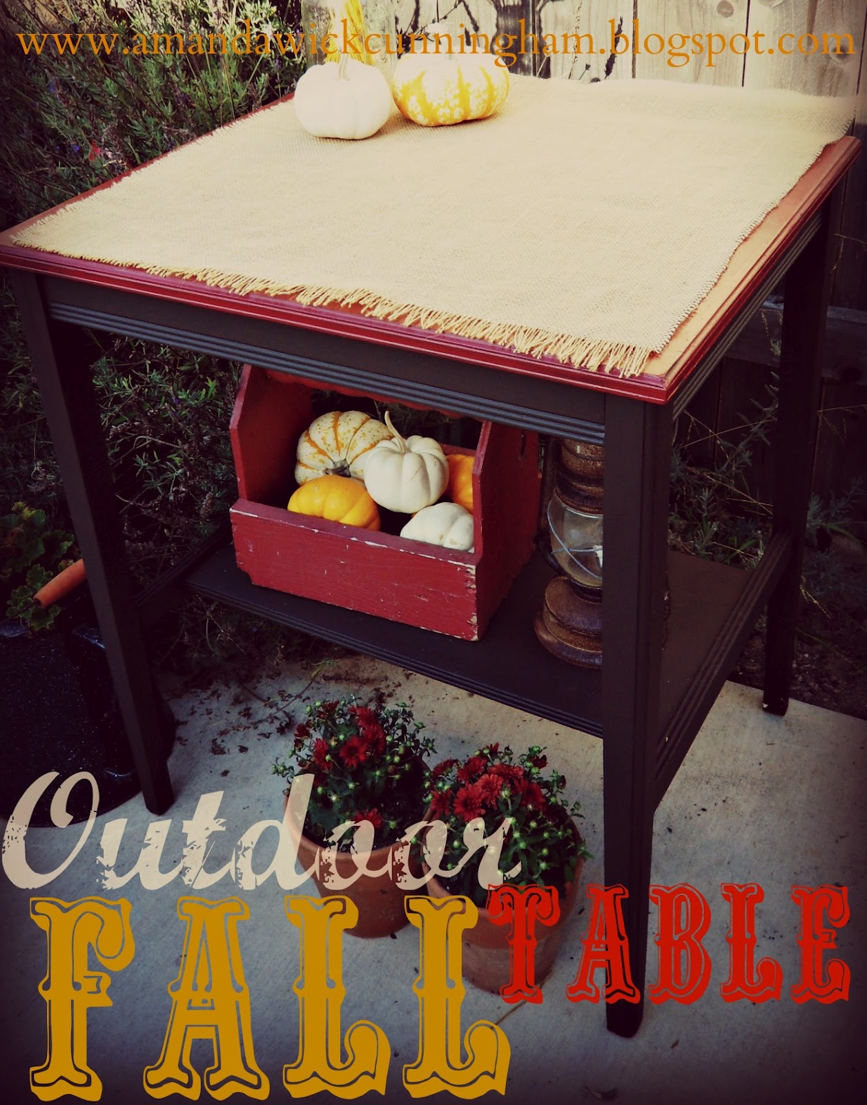 Kaleidoscope of Colors: Outdoor Fall Table