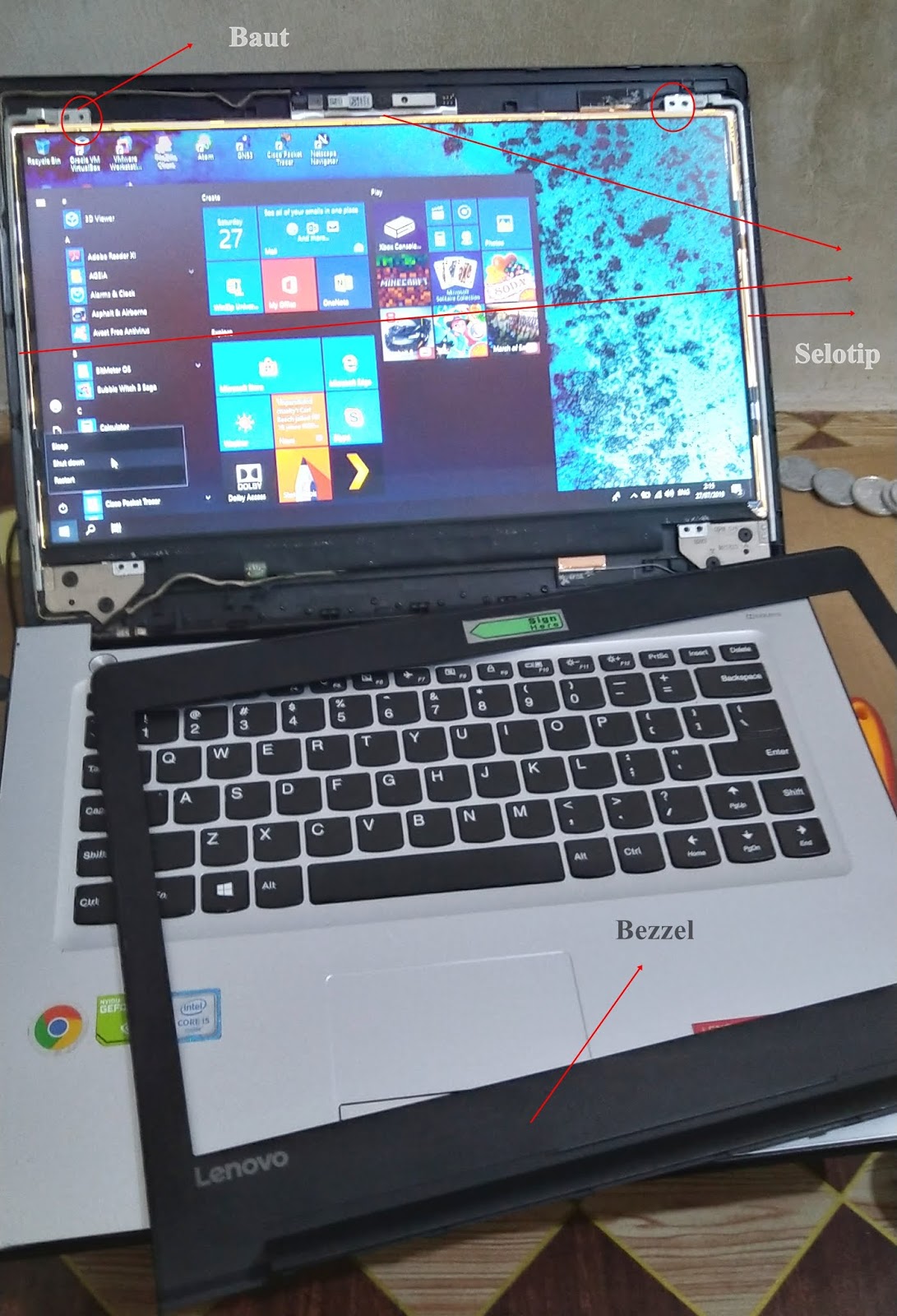 Tips dan Trik Menghilangkan White Spot Pada LCD Laptop - full tutorial ...