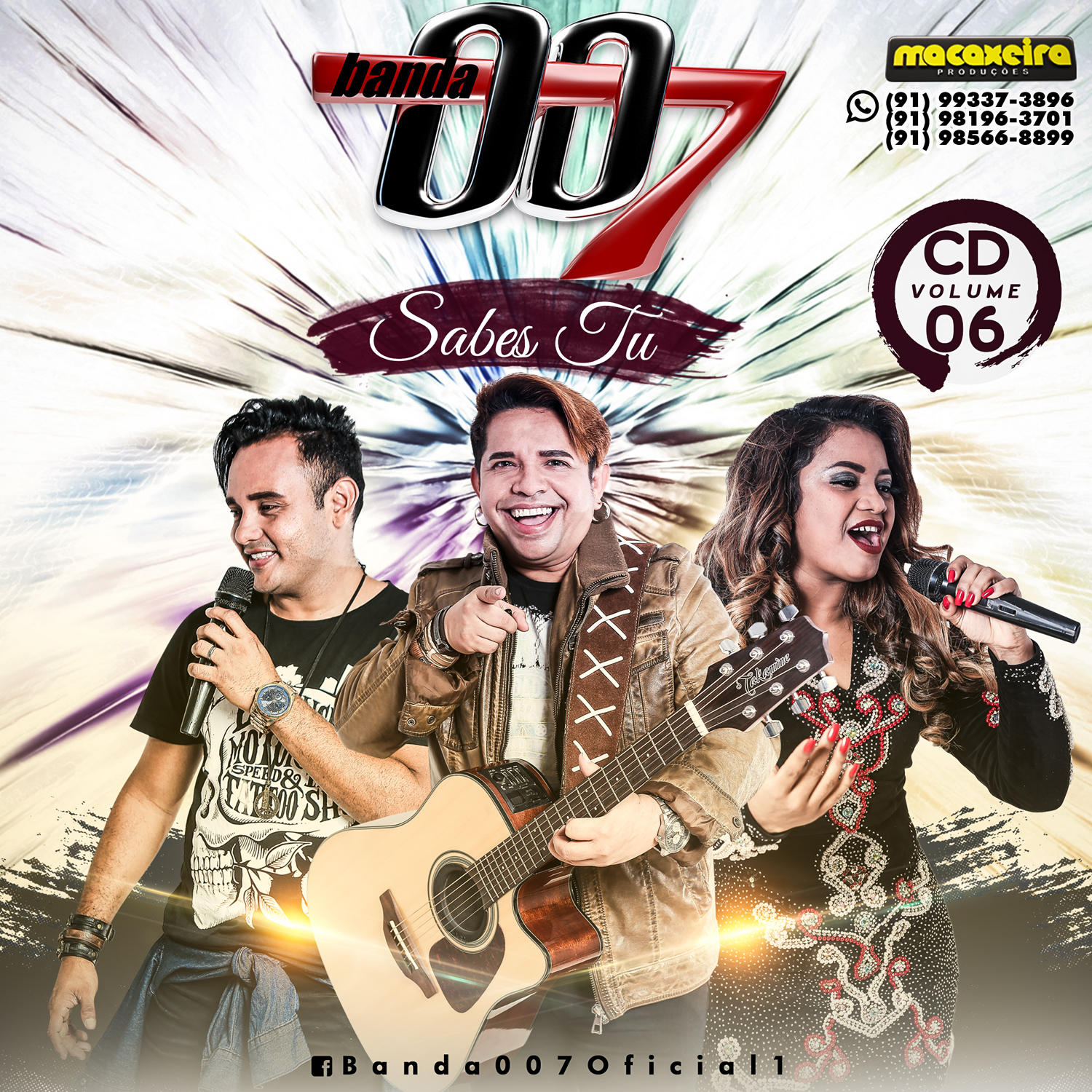CD BANDA 007 VOLUME 6 OFICIAL - Radio Mania Do Melody