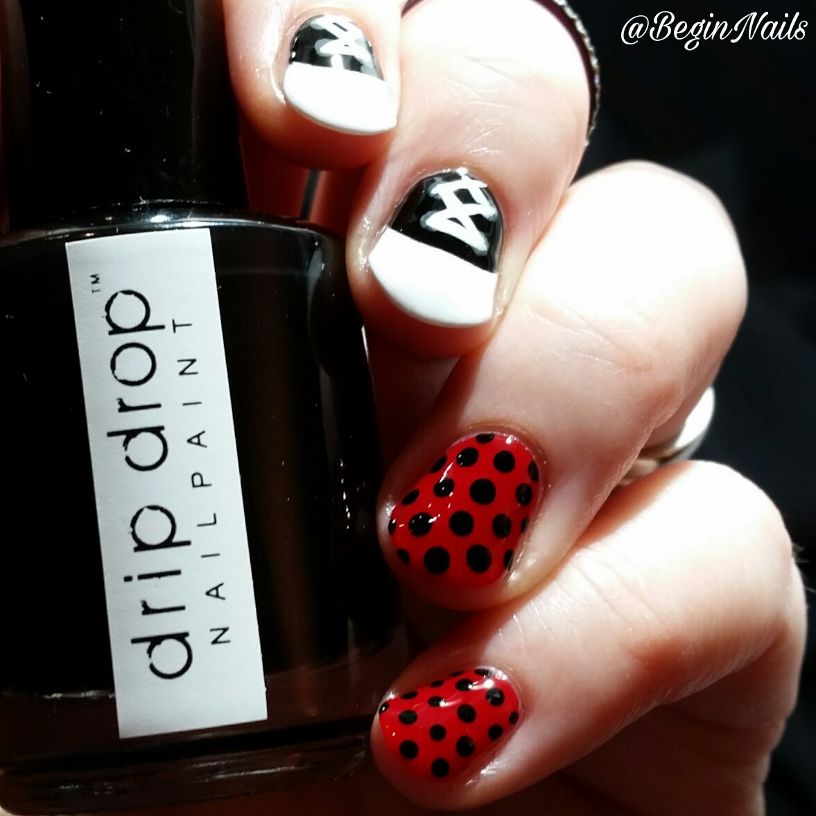 Let's Begin Nails: Digit-al Dozen: Decades 50's Sock Hop