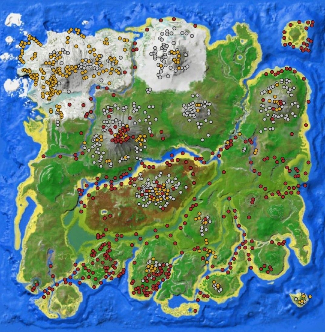Ark The Center Resource Map ChestFamily ark-the-center-resource-map-chestfamily