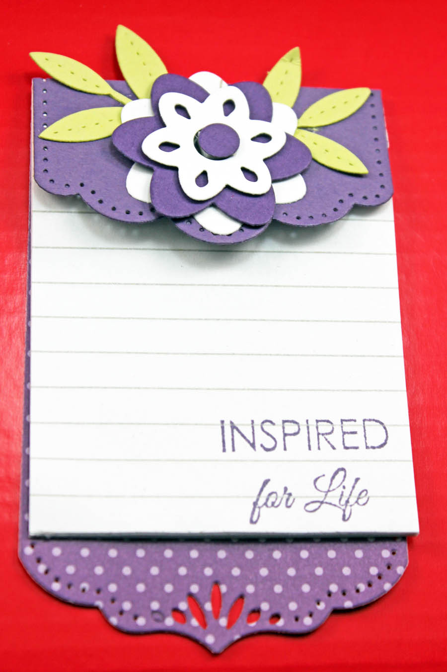 A Cup of Cold Water: MAKE IT MONDAY #220: DIE CUT MINI NOTEBOOKS