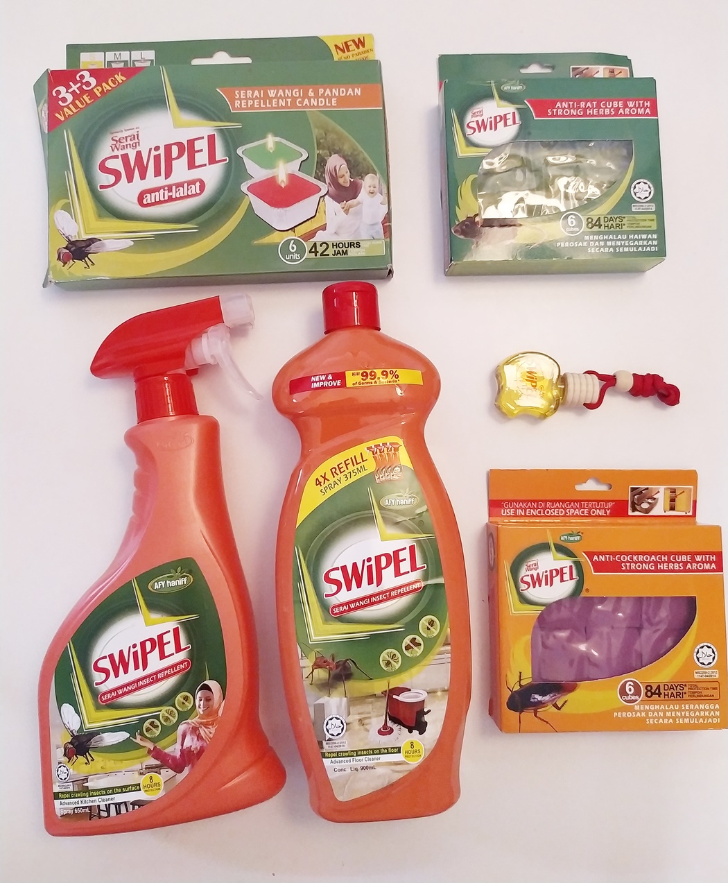 SWiPEL Serai Wangi Berkesan Untuk Menghalau Serangga Dalam Rumah