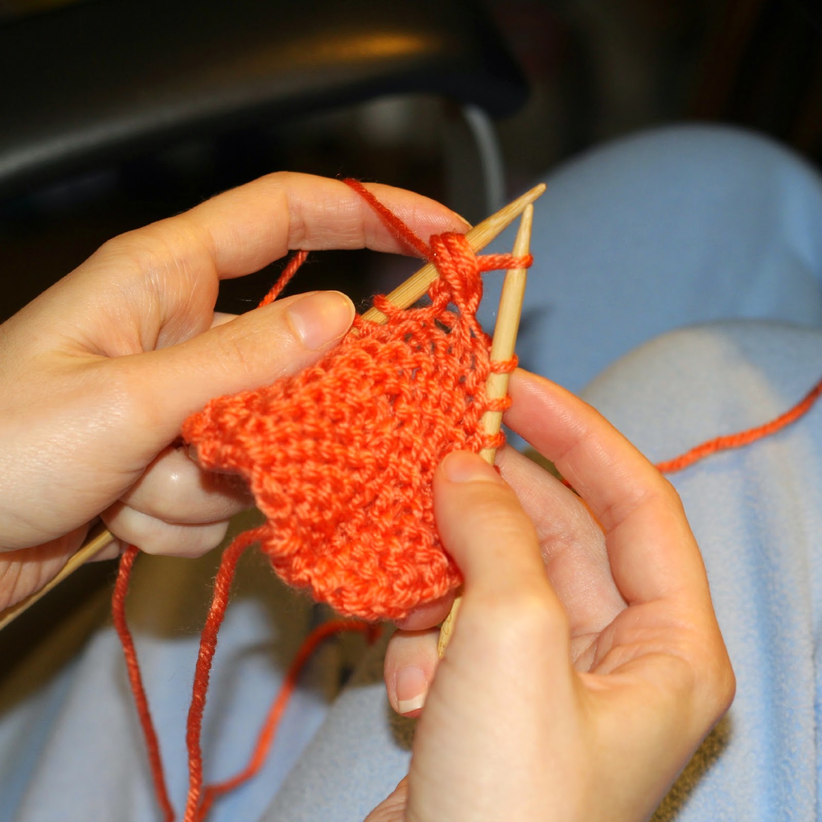 KGThreads blog: How to: Easy way to knit a Nupp