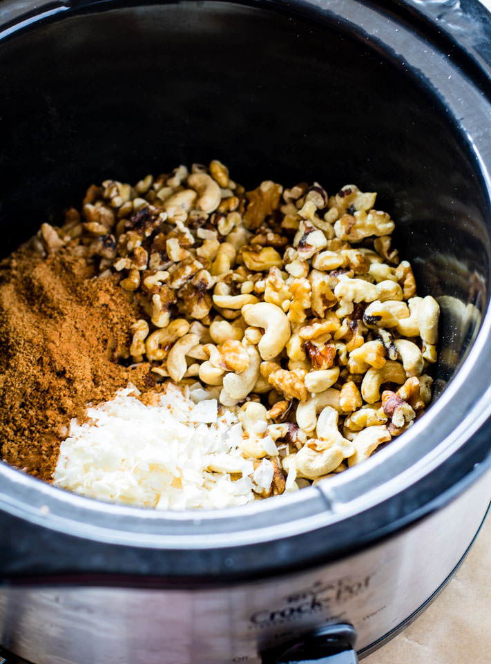 crock pot chunky monkey paleo trail mix recipe