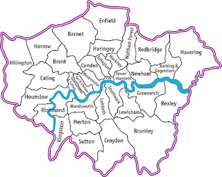 Carole's Chatter: Counties of the UK: Greater London