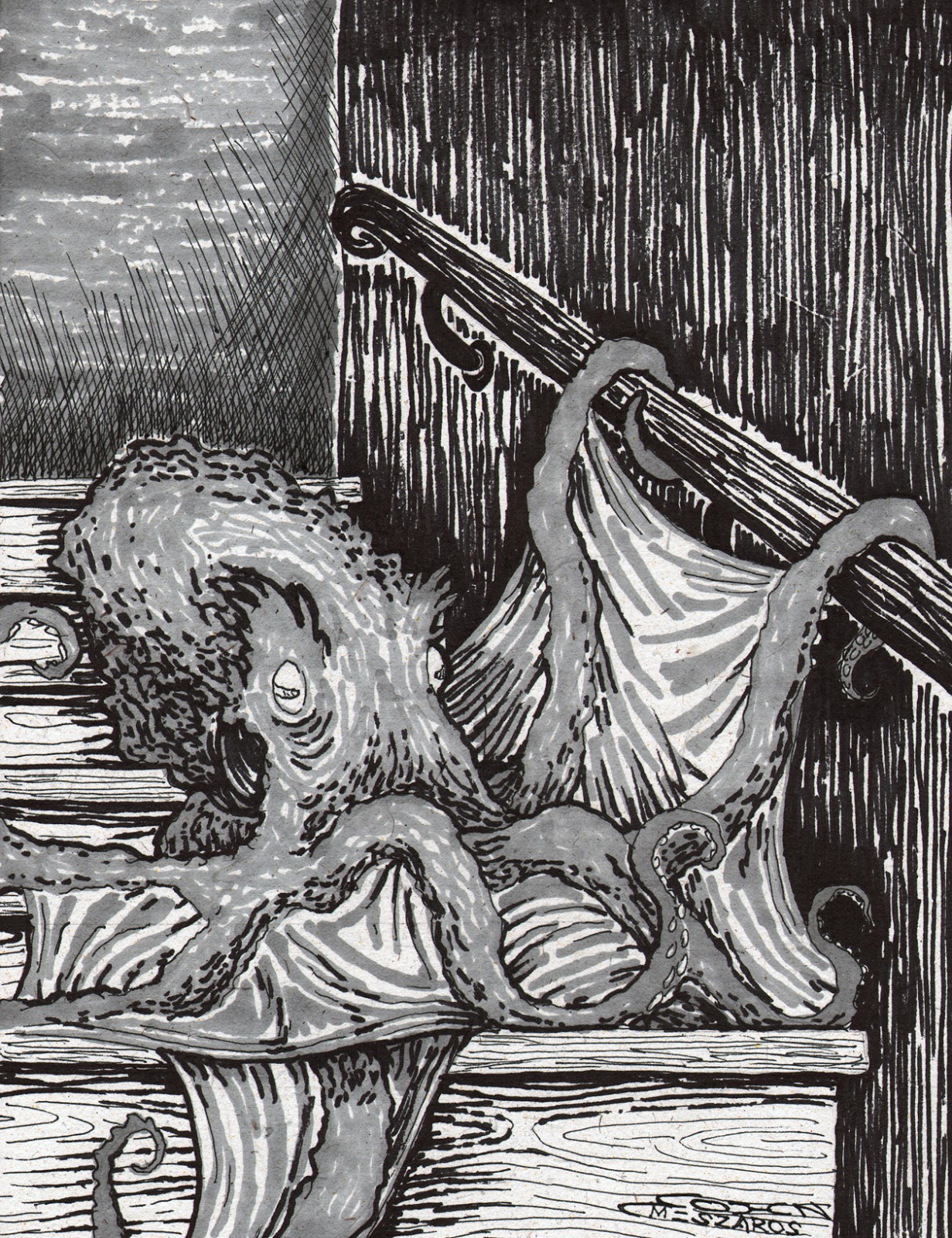 Cryptids State-by-State: Freshwater Octopus-- Oklahoma