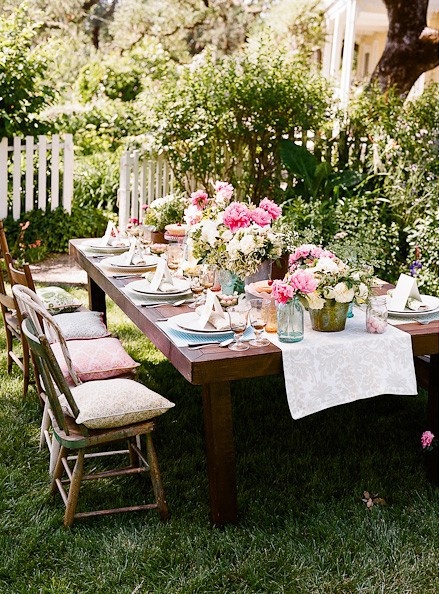 Elegant Cottage Garden Tea Party