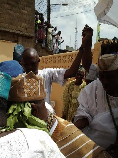 New Olubadan of Ibadan Coronation brings Ibadan to a standstill(photos)