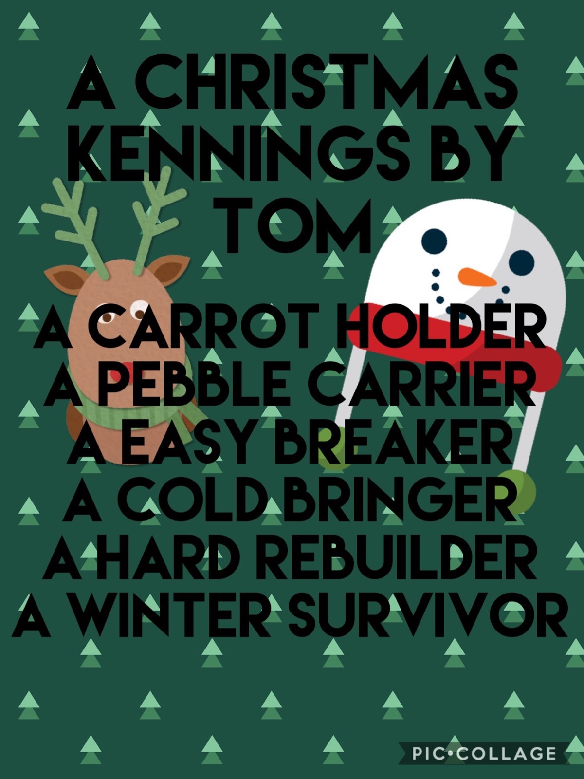 J4 Hunter's Bar Juniors: Christmas Kennings