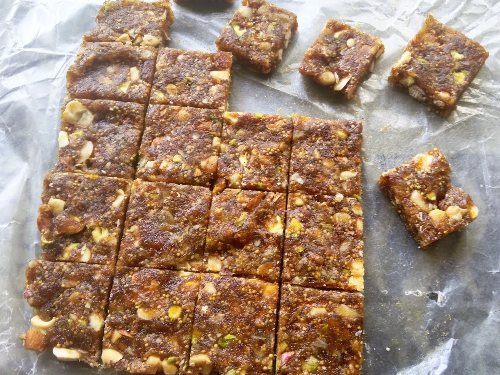 Cook...Serve..Relish!: Dry Fruits & Nuts Burfi (Sugar-free Healthy Snack)