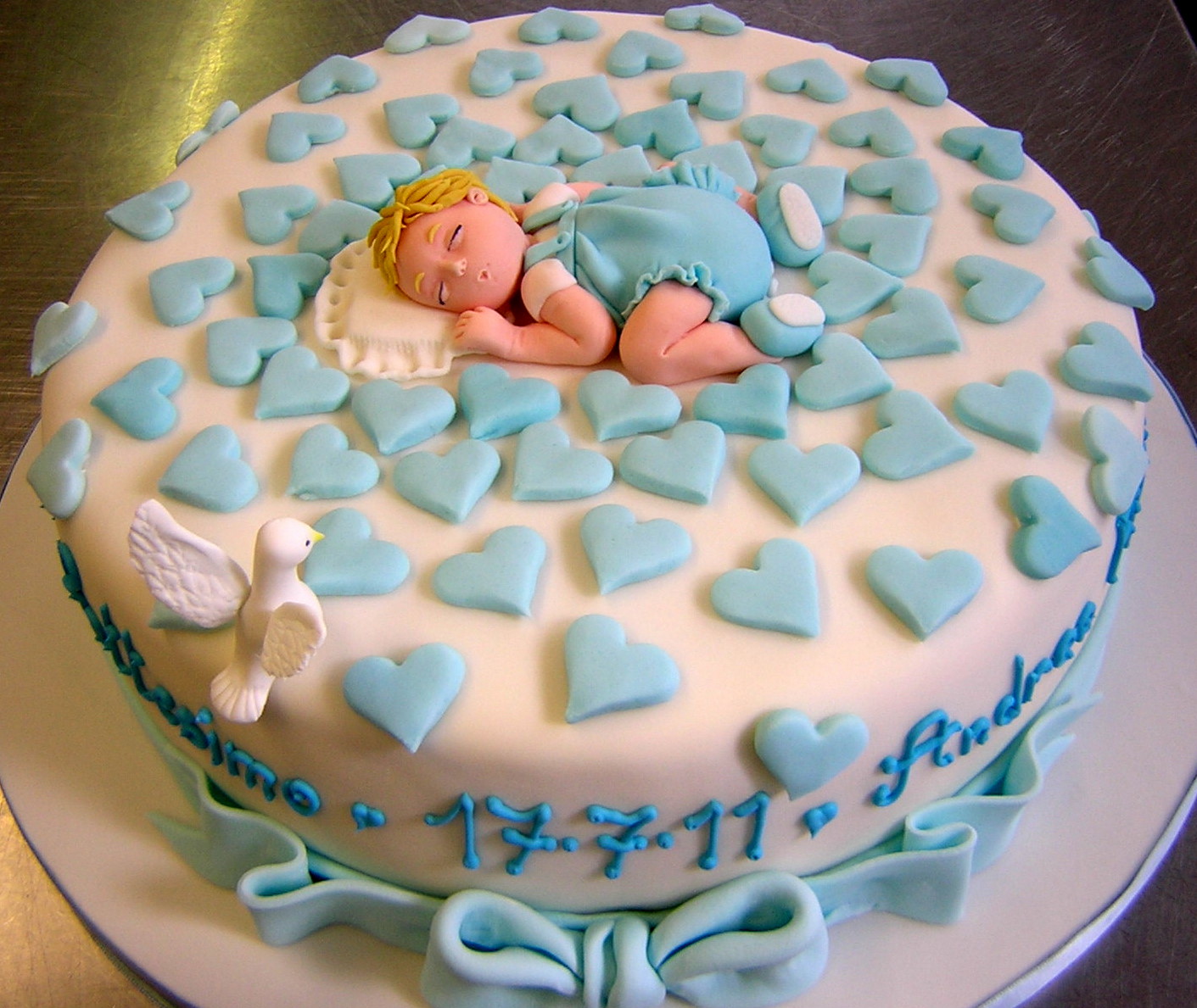 Le torte creative di Claudia Prati: Torta battesimo