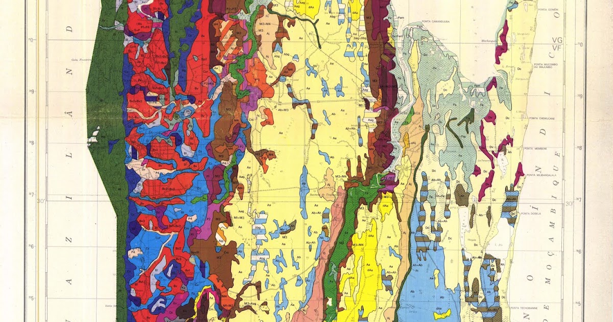 Blog de Geografia: Província de Maputo. Carta de Solos. Bela Vista, 1991
