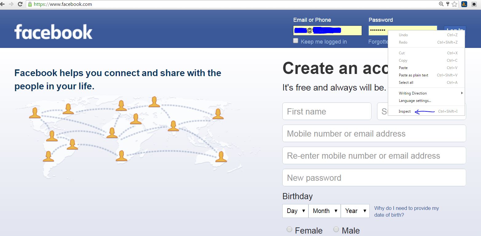 HOW TO HACK FACEBOOK ACCOUNT (HTML EDITING)