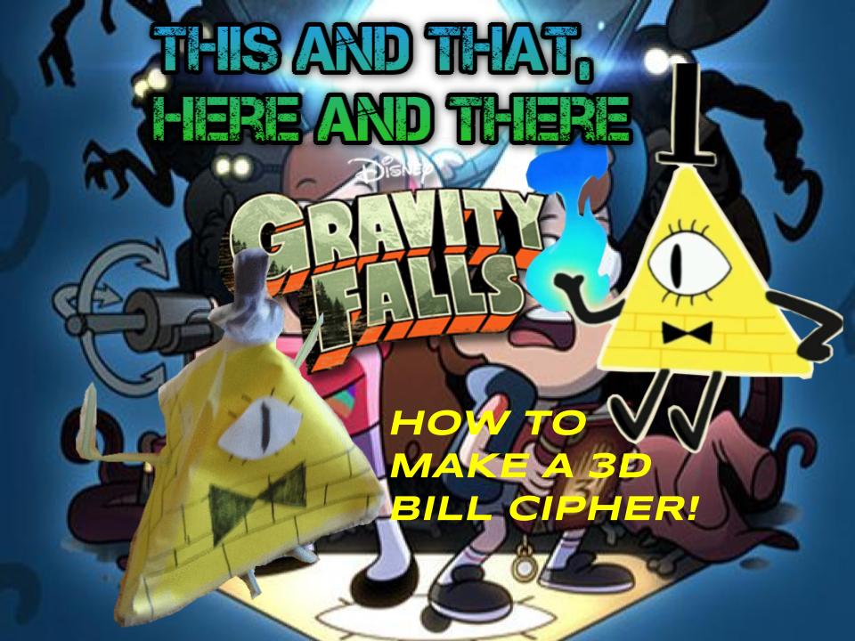 DIY Gravity Falls 3D Pyramid Bill Cipher Made Out of Pencils! How-To ...