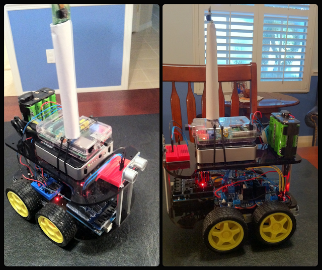 Kylie's Pinky PiBot!