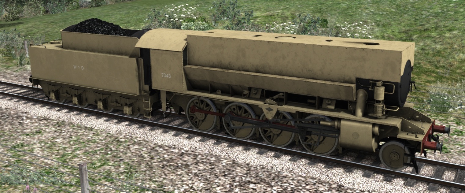 Victory Works: WD "Austerity" 2-8-0: In Game, Part 1 (War Time)