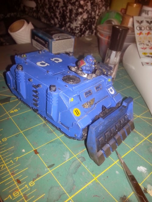 The Empire: Warhammer 40k Family Project: Finished Rhino