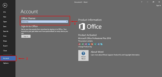 How To Enable Dark Mode In Microsoft Office Bangla Tech Solutions how-to-enable-dark-mode-in-microsoft-office-bangla-tech-solutions