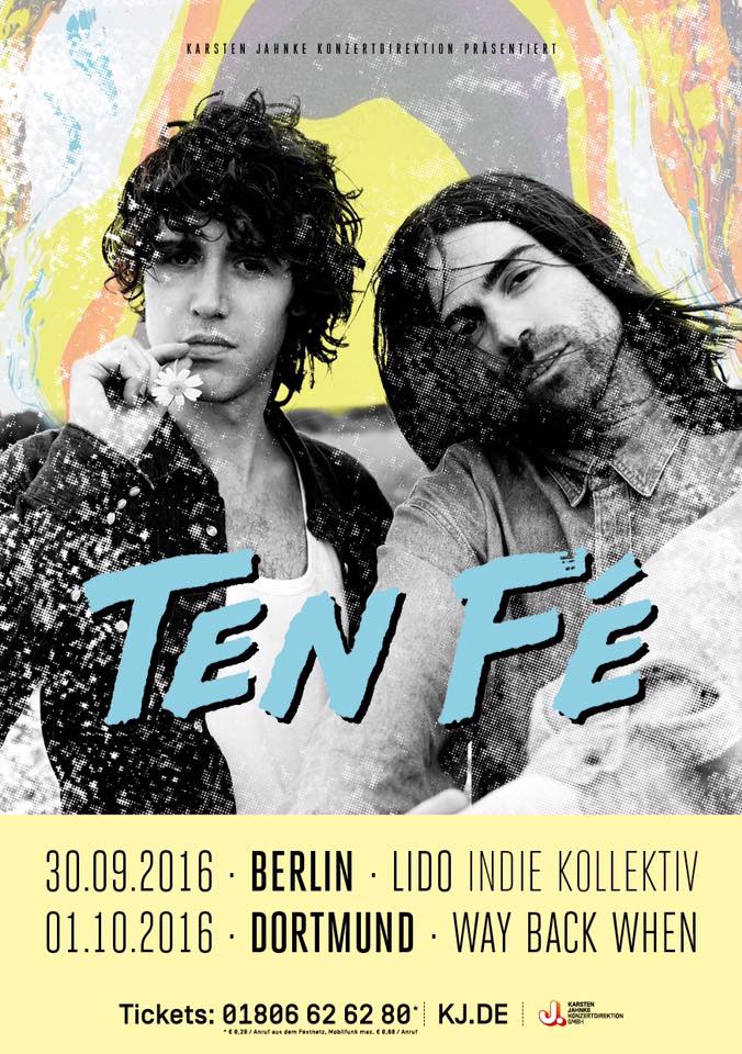 TEN FÉ - 'Hit The Light' download rare pics