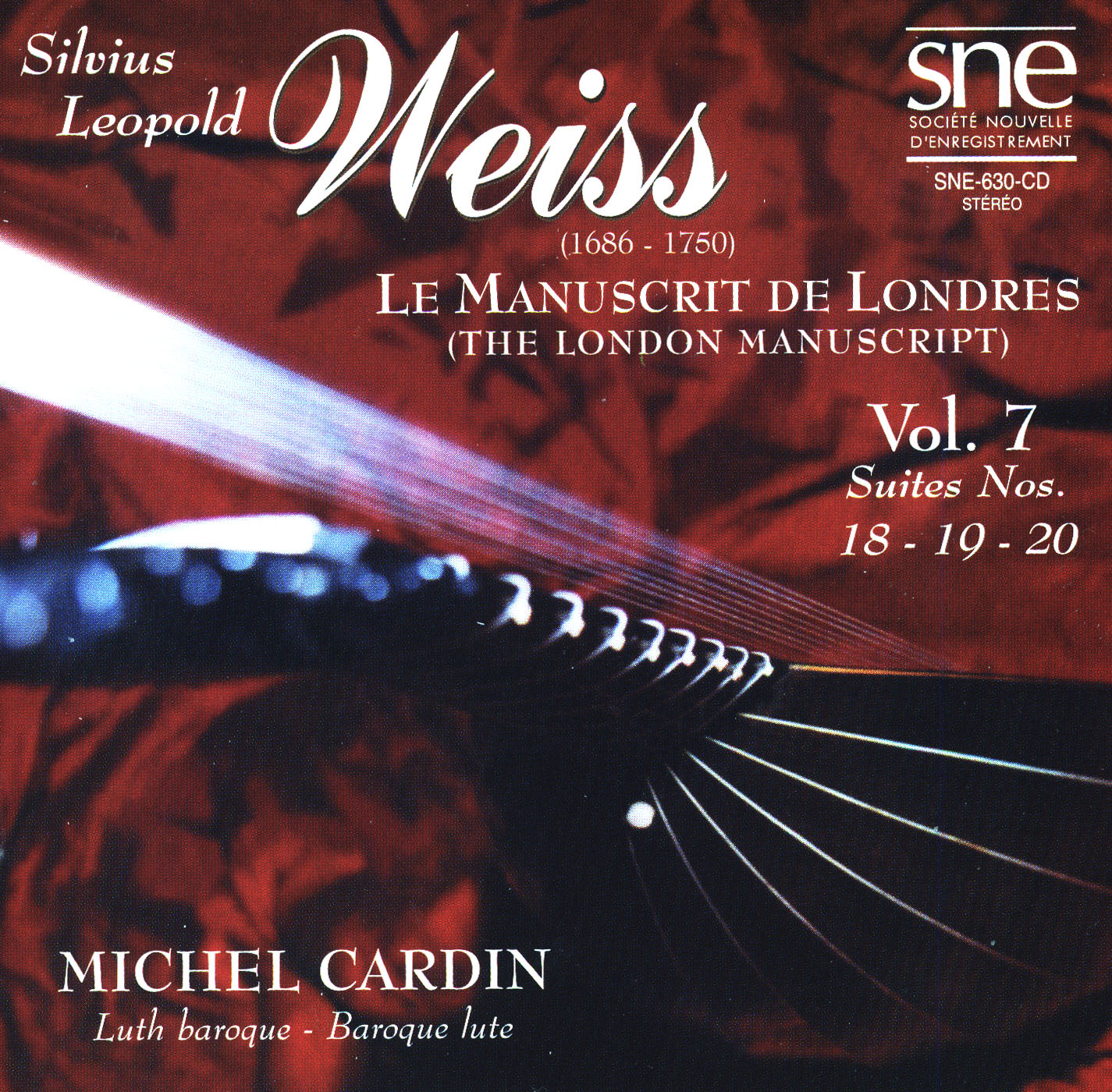 Weiss - Le Manuscrit de Londres (Michel Cardin - Lute) Vol. 7