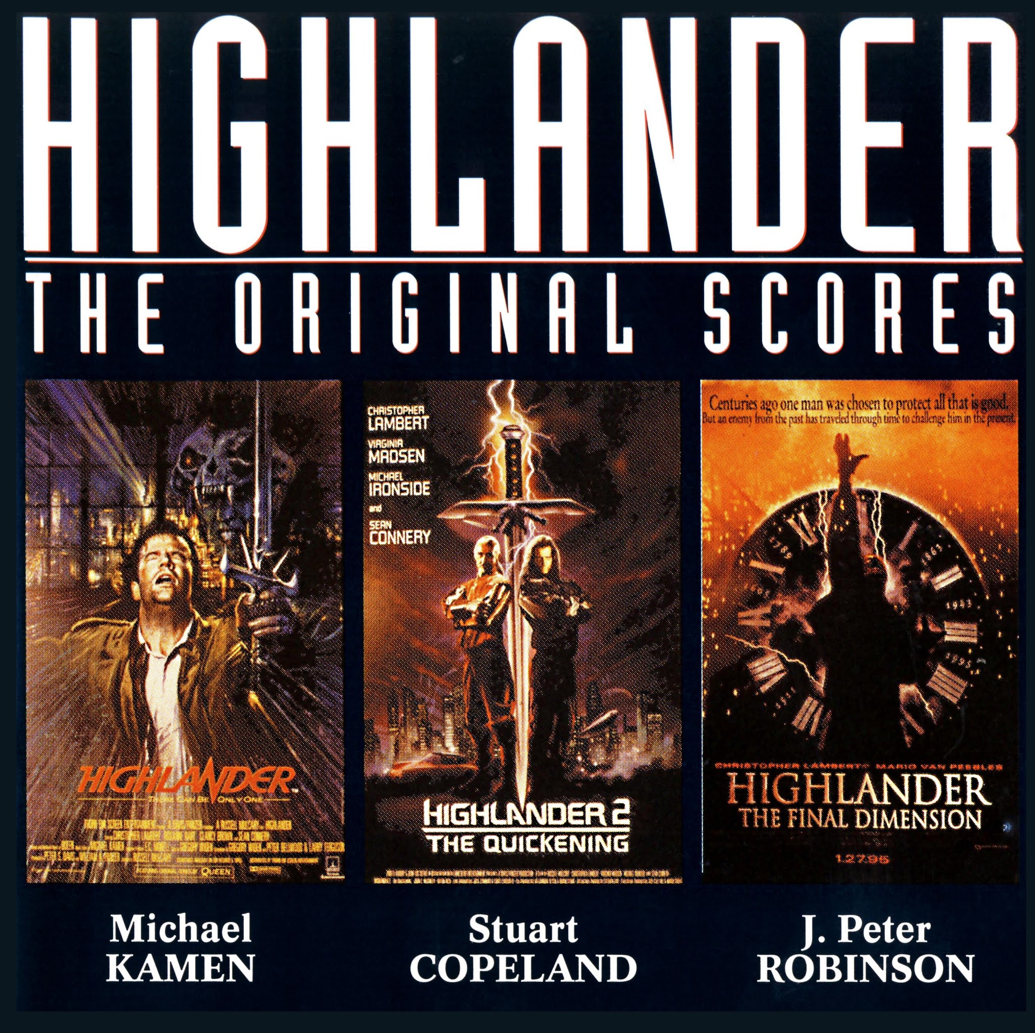Music Of My Soul: V.C.-1995-Highlander-The Original Scores(Edel Company ...