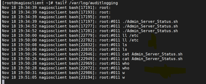 How to enable command line audit logging in linux - devopszones