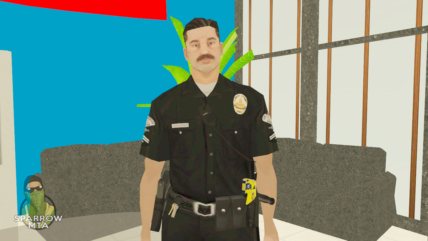 MTA SA 10 Adet Low Poly Polis Skin Scripti