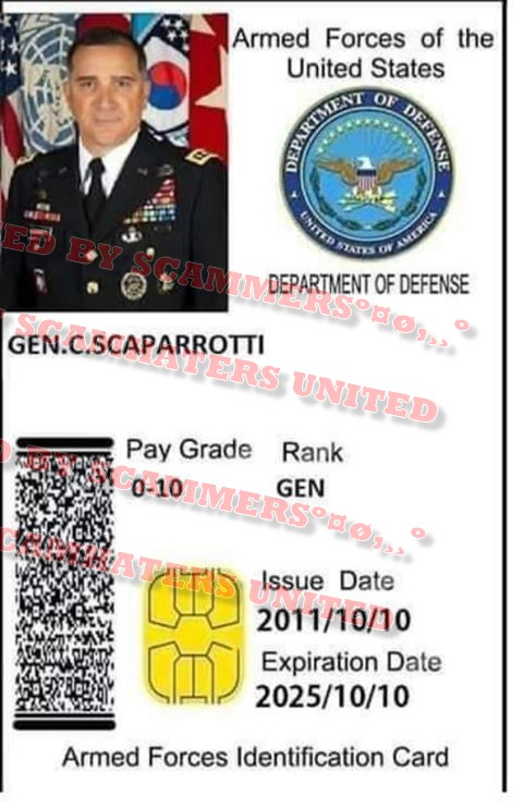 ScamHaters United .. Visit us also on Facebook and Instagram : FAKE ID ...