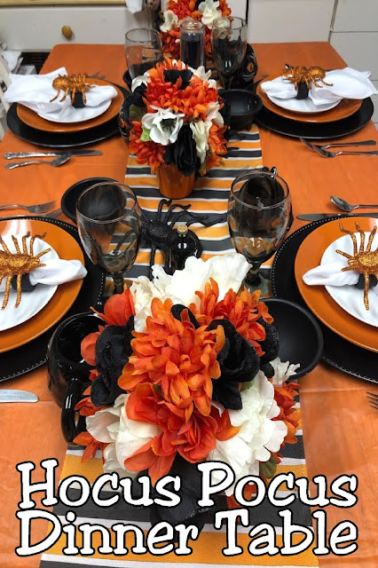DIY Party Mom: Hocus Pocus Dinner Tablescape